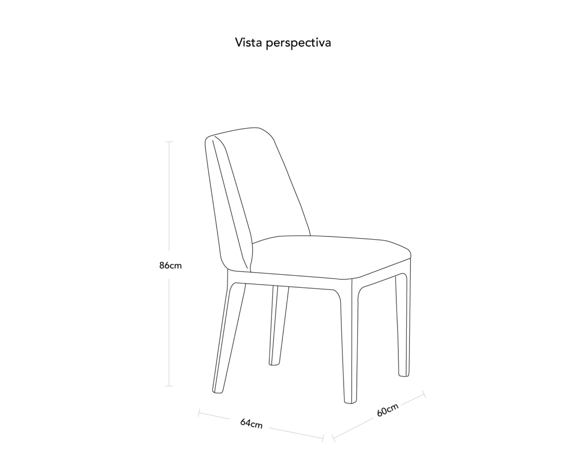 Silla Mercer s/brazos, cat.2 – Moda In Casa